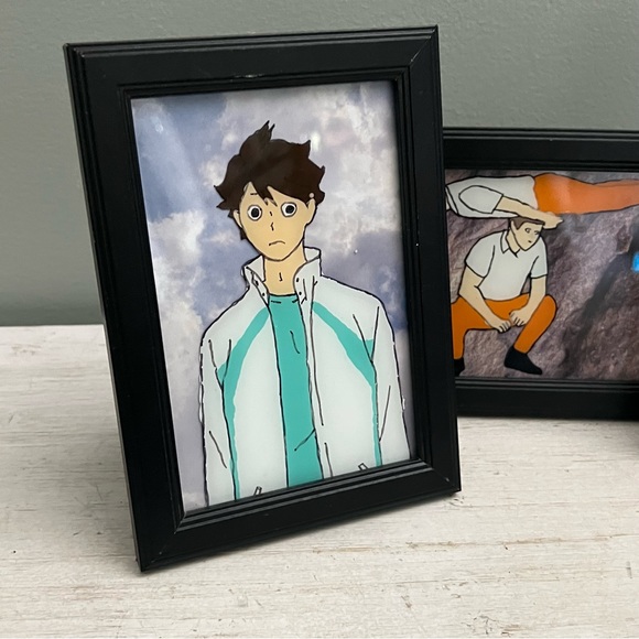 Unknown Artist | Art | Artist Unknown Reverse Painted Anime Photo ...